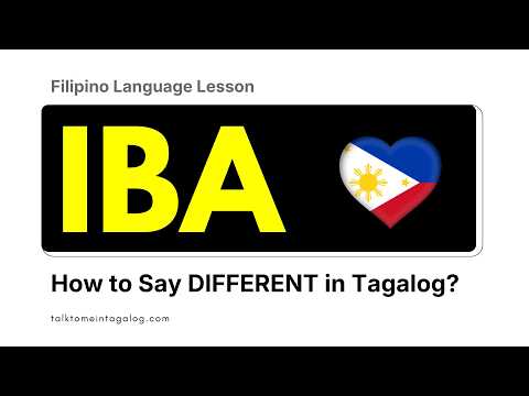 How to Say BEFORE in Tagalog | BAGO in English