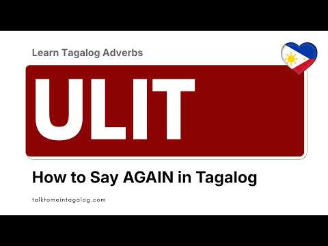 How to Say REALLY in Tagalog with Examples | Talaga in English