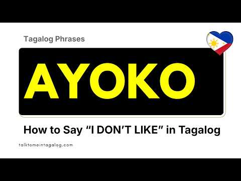 How to Say "I THOUGHT" in Tagalog | Akala Ko in English