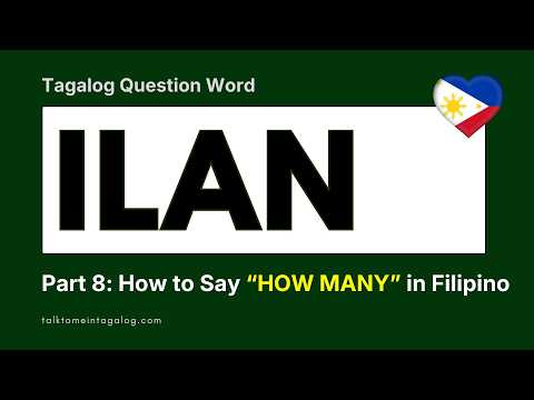 How to Say WHY in Tagalog with Examples | BAKIT in English