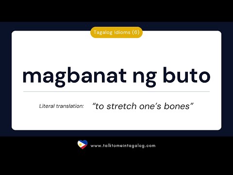 BALAT-SIBUYAS Tagalog Idiom Meaning and Examples | Talk to Me in Tagalog