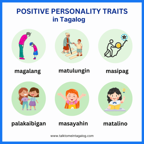 Positive Personality Traits in Tagalog | Free Filipino Lessons